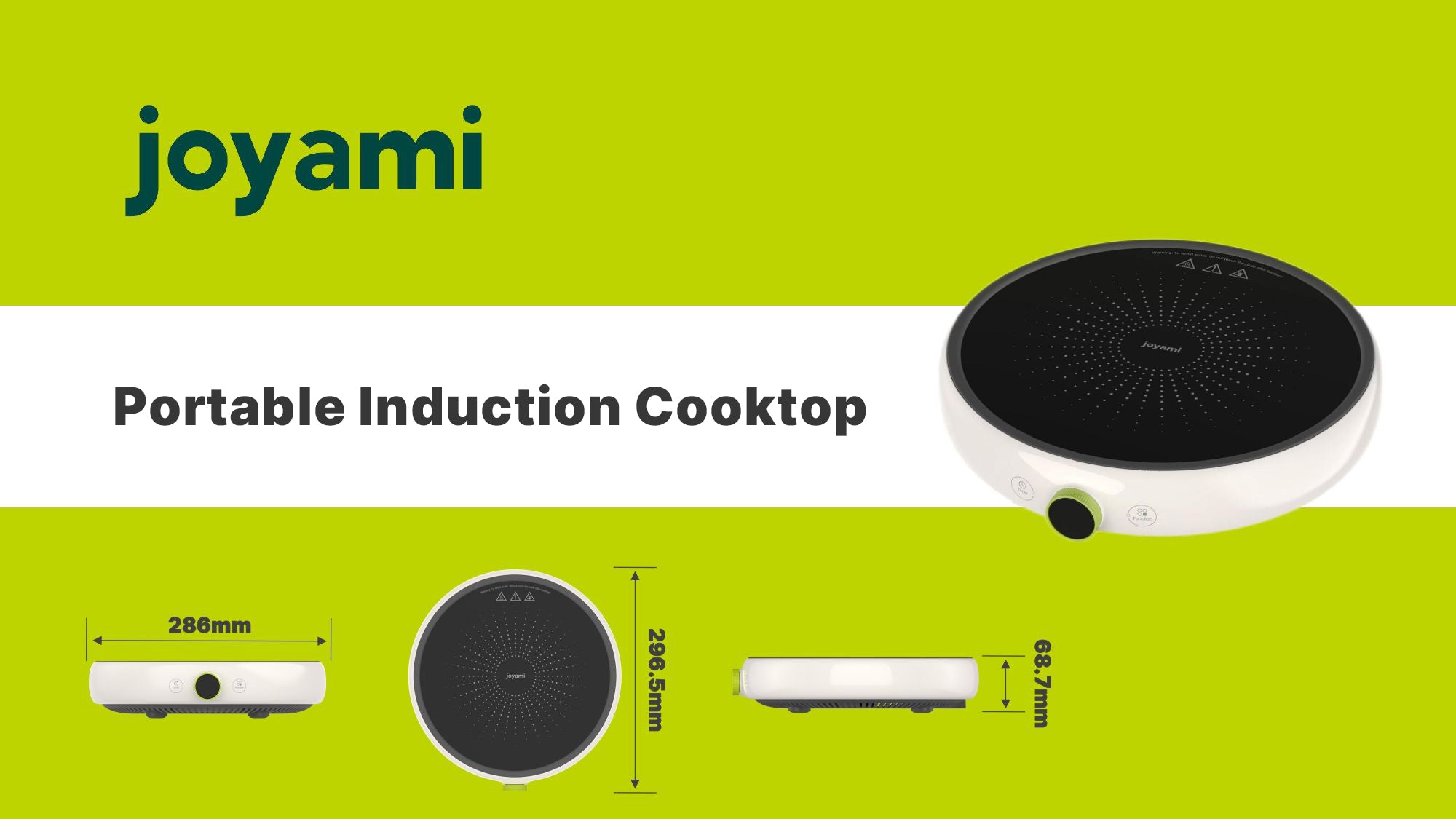 joyami Portable Induction Cooktop EU